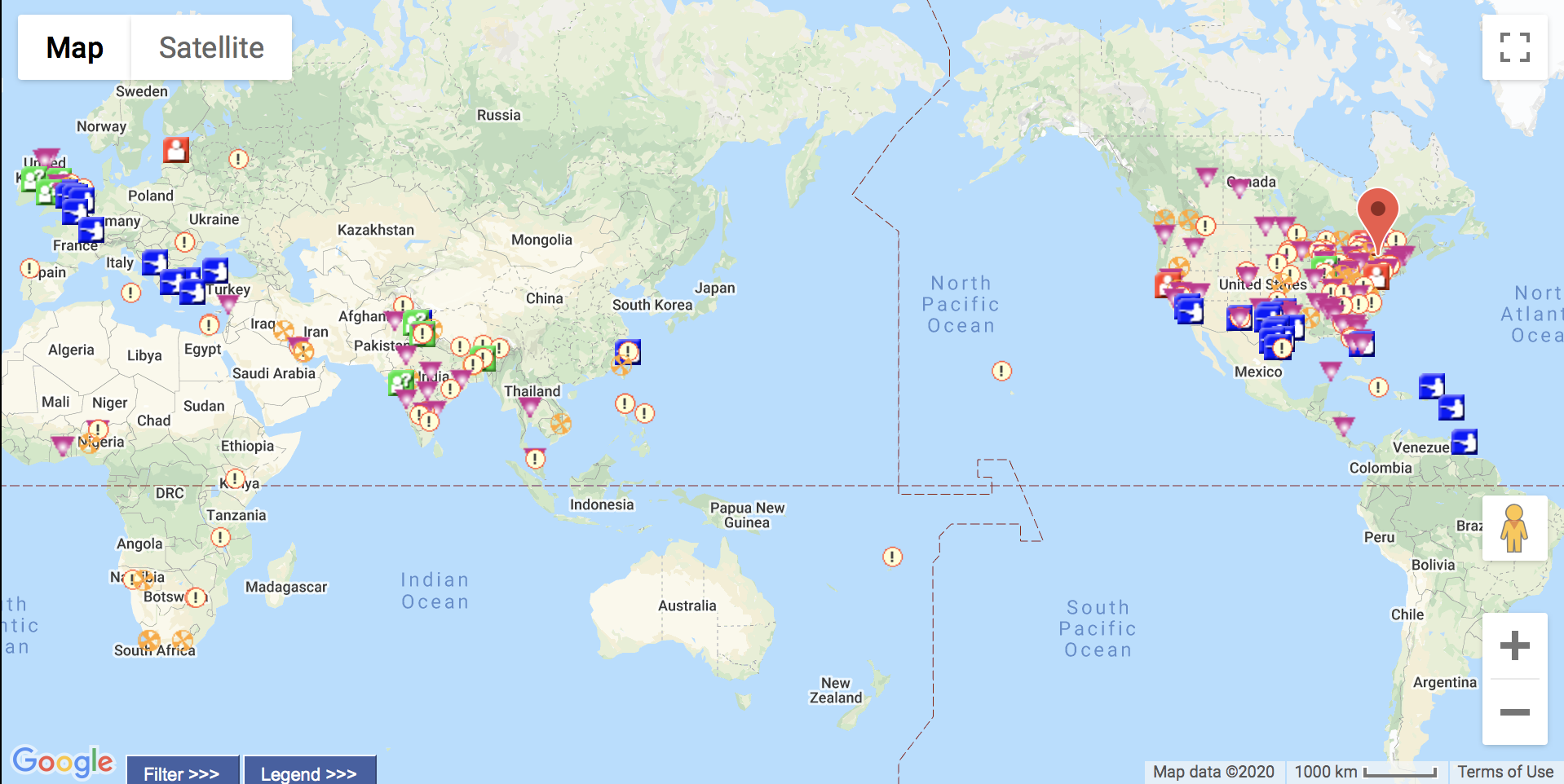 OPERATION AND ARRESTS – MAP AND LIST LIVE – Team Fsociety