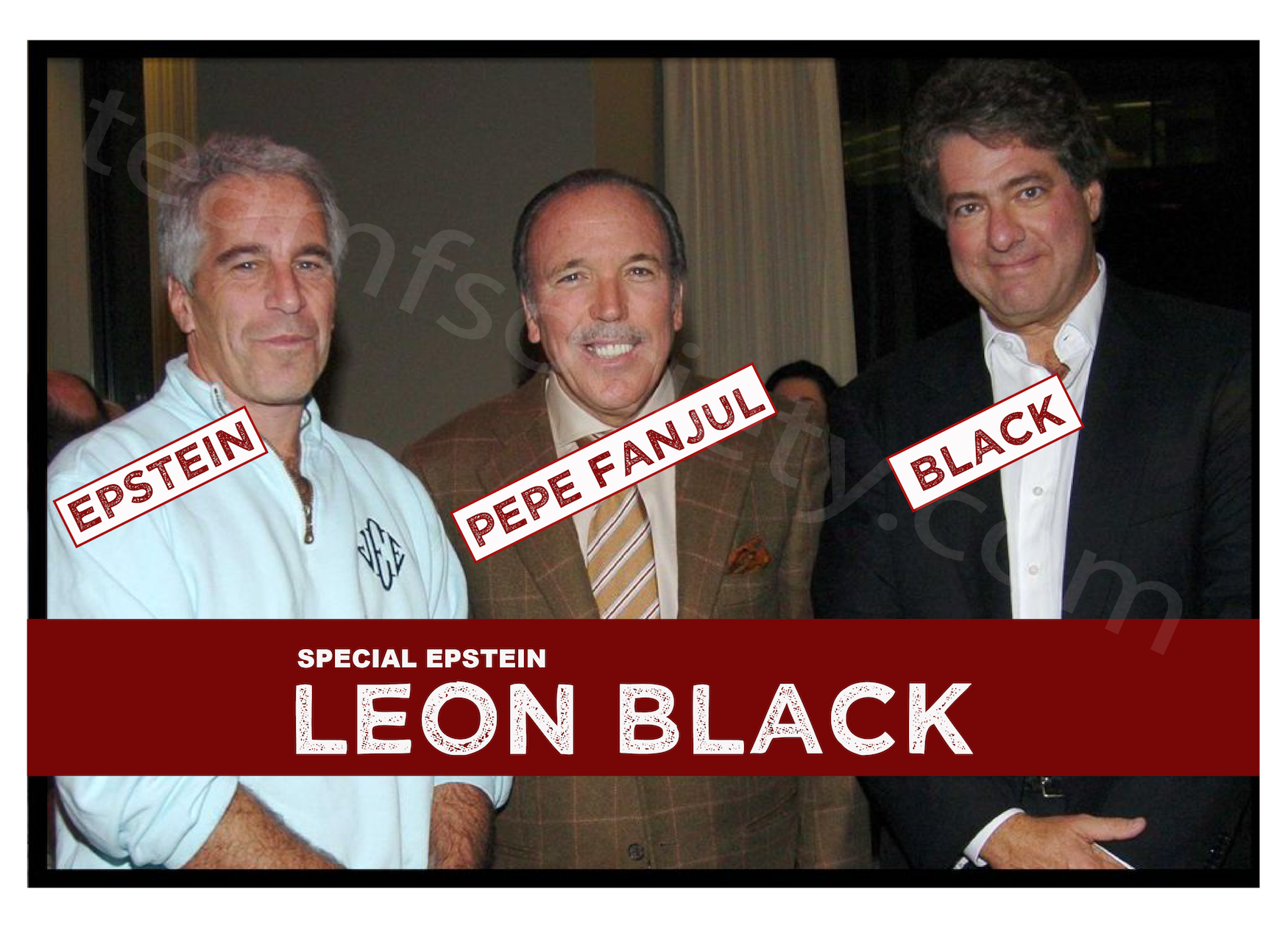 LEON BLACK, JEFFREY EPSTEIN & THE DEUTSCHE BANK – Team Fsociety